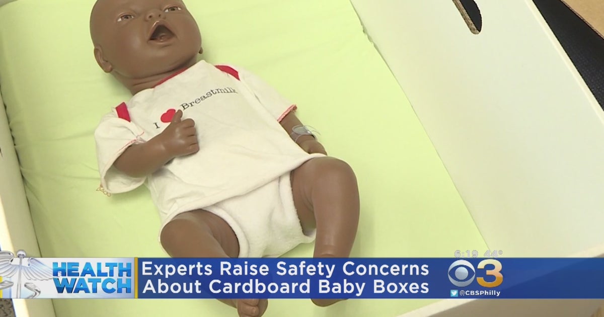 Experts Raise Safety Concerns About Cardboard Baby Boxes - CBS Philadelphia