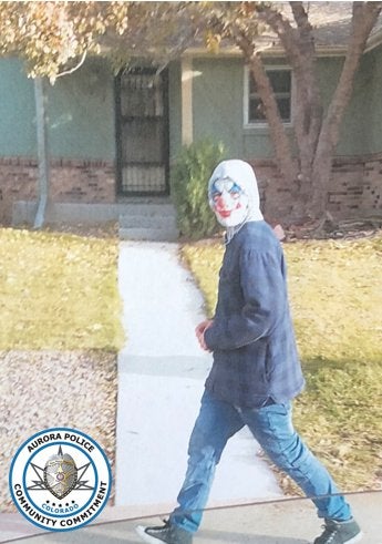 Child Caught Chasing Other Children While Wearing Clown Mask - CBS Colorado