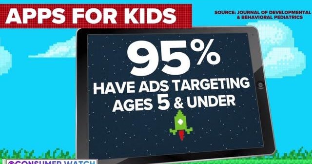 Ads target young kids using apps - CBS News