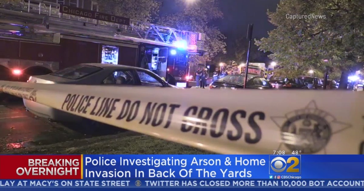 Two Masked Men Break In, Set House On Fire In Back Of The Yards - CBS ...