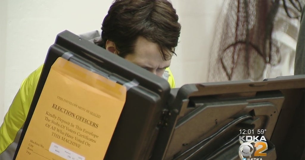 Many Pa. Counties Moving To Replace Voting Machines - CBS Pittsburgh