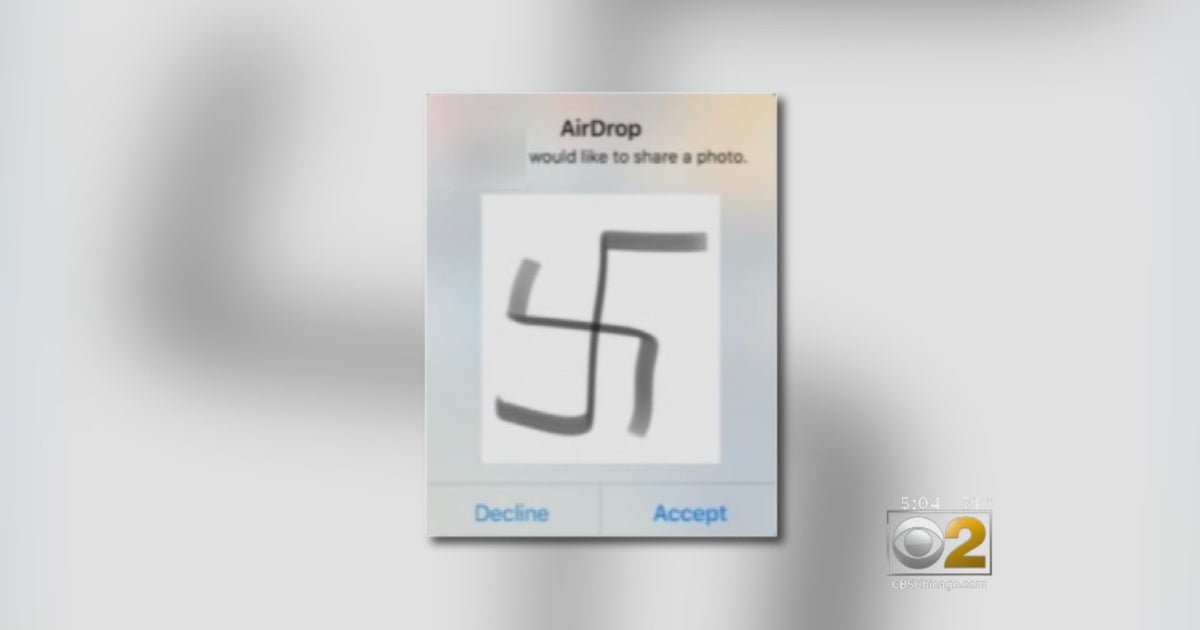 Image Of Swastika Sent To Oak Park And River Forest Students - CBS Chicago