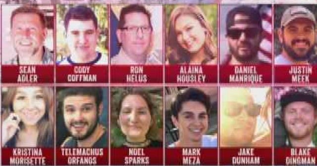 Remembering the 12 victims of Thousand Oaks shooting - CBS News