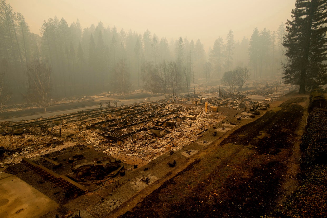 California's Camp Fire burned hot enough to melt aluminum in cars - CBS ...