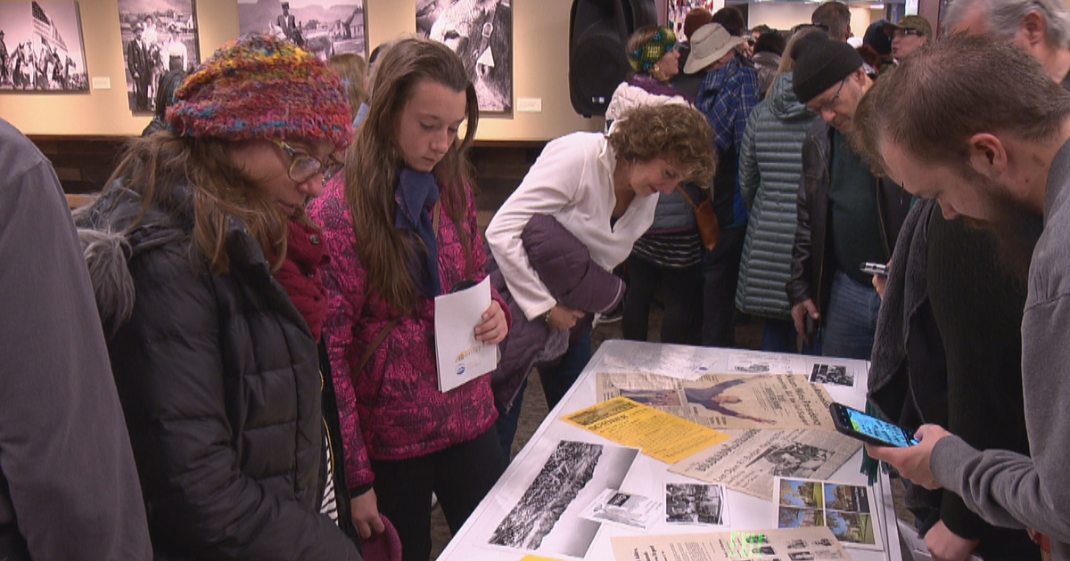 Standing Room Only During 1968 Time Capsule Opening In Golden - CBS ...