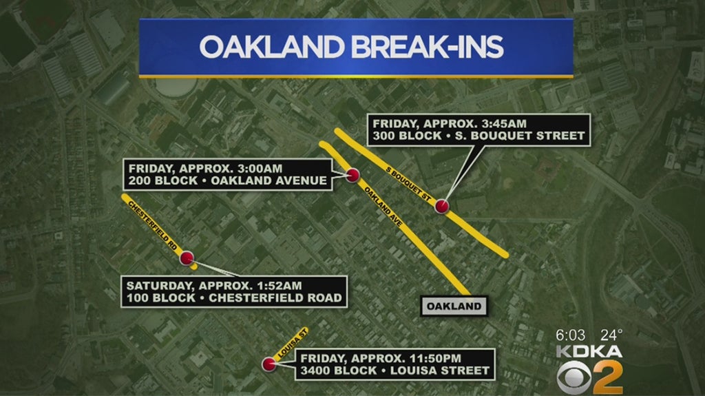 Campus Alert Issued As Police Investigate Series Of Oakland Break-Ins ...