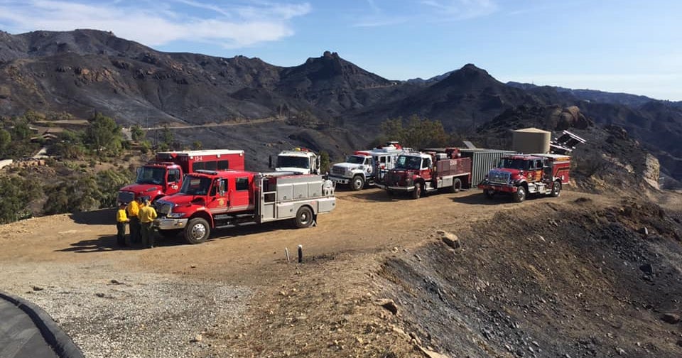 Flower Mound, Fort Worth Firefighters Assigned To Woolsey Wildfire In ...