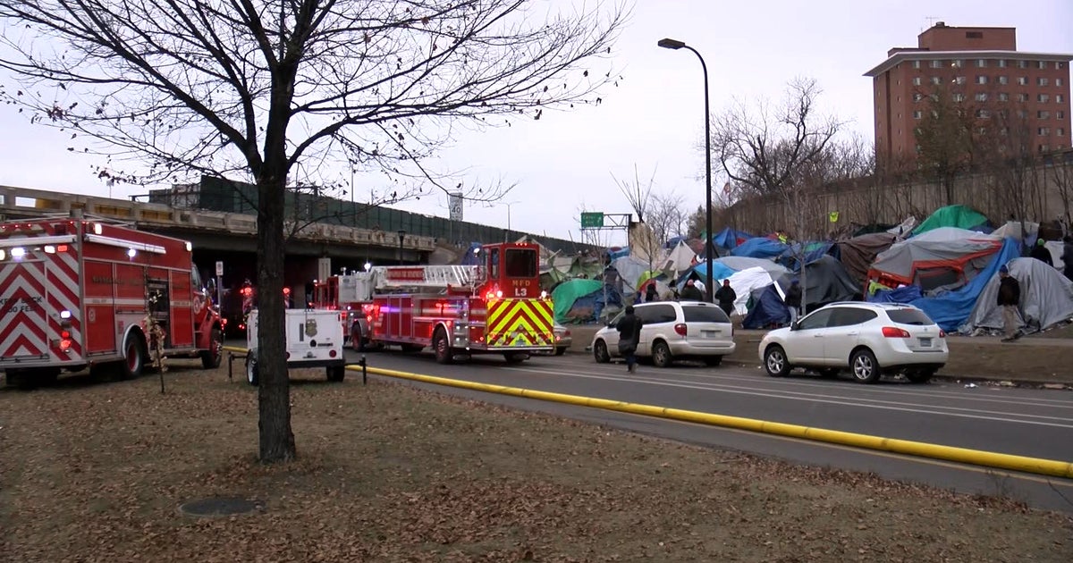 Chief Worried Homeless Camp Fire Could Be Trend - CBS Minnesota