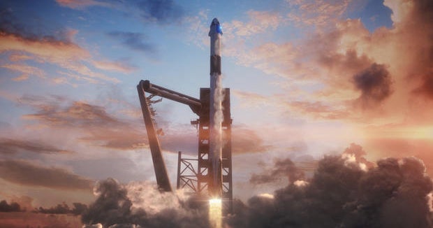 NASA sets date for first "Crew Dragon" test flight using a SpaceX ...
