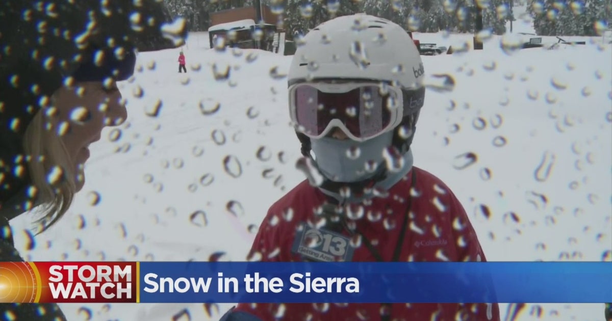 First Snowfall Sends Thousands To Sierras For The Holiday - CBS Sacramento