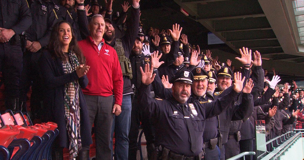Hundreds Of Police Officers Grow Beards To Help Veterans - CBS Boston
