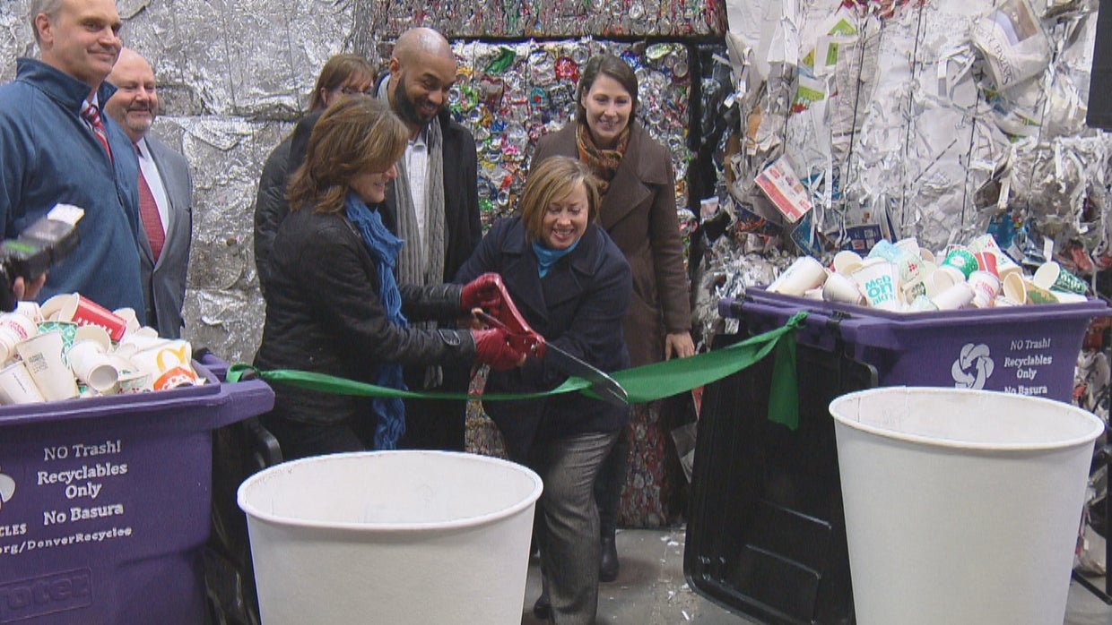 Denver Expands Recycling To Include Paper Cups - CBS Colorado
