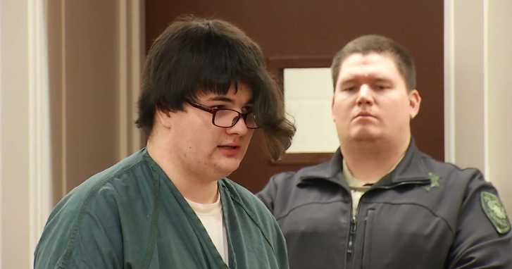 Teen sentenced to 40 years in fatal stabbings of parents and pet dog in ...