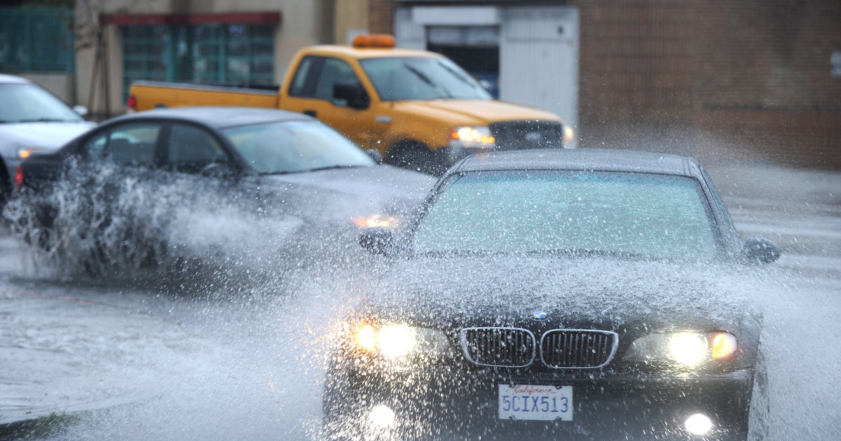 Downtown LA Sets New Rainfall Record After Wet, Wild Storm - CBS Los ...