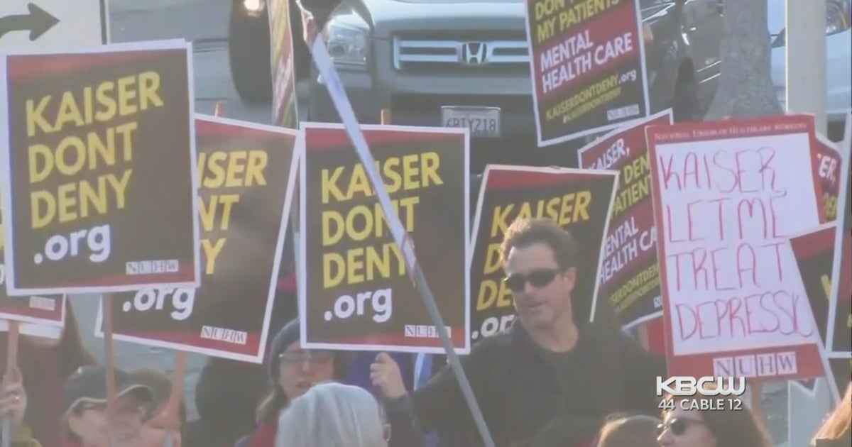 Kaiser Strike Expands: Picket Lines At 7 Bay Area Locations - CBS San ...
