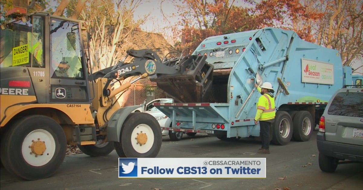 'The Claw' Falls Behind On Leaf Pickup In Sacramento - CBS Sacramento