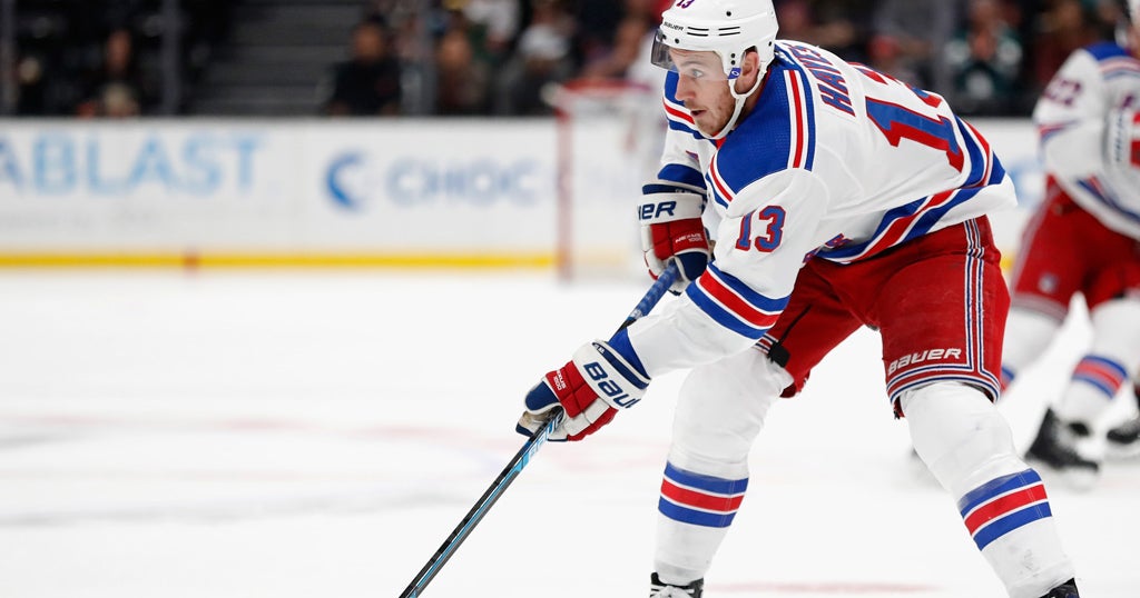 Hayes Lifts Rangers With Last-Minute Goal For 3-1 Win - CBS New York