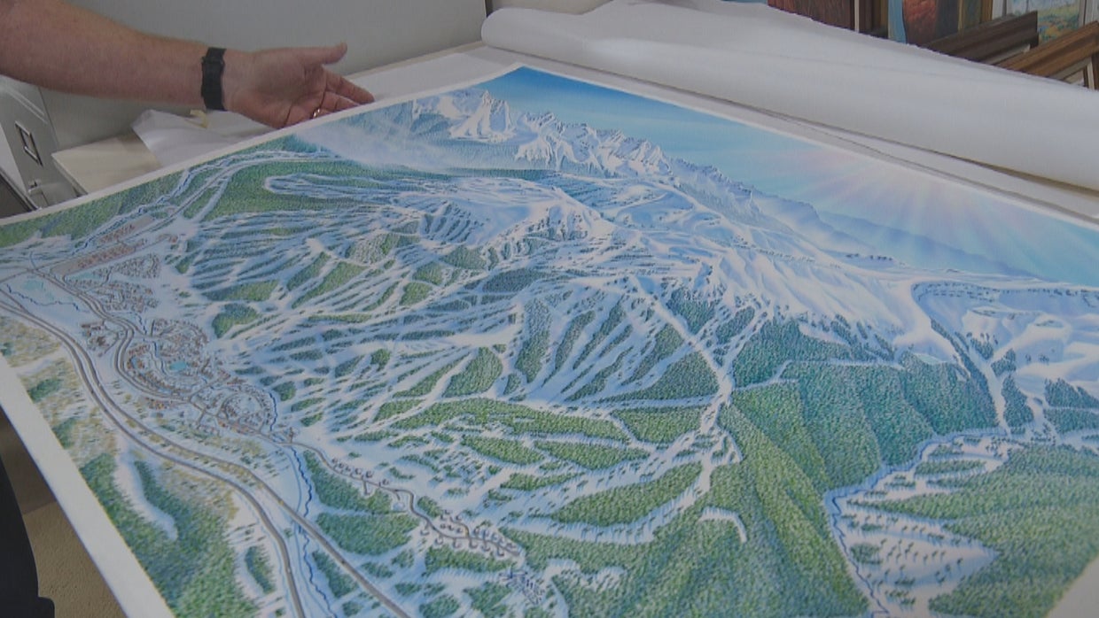 'Ski Maps As Ski Art': Artist James Niehues Showcases Career In New ...