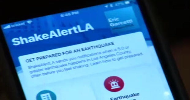 Earthquake warning app ShakeAlertLA being offered in Los Angeles County ...
