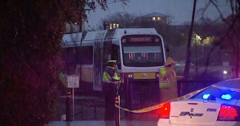 1 Person Dead After Car Crashes Into DART Rail Train - CBS Texas