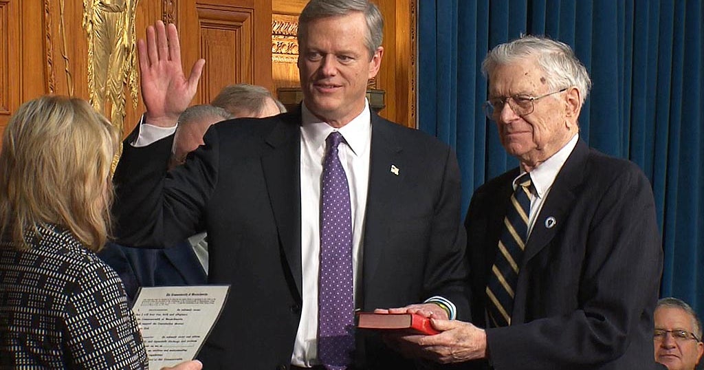 Charlie Baker Sworn In For Second Term As Massachusetts Governor - CBS ...