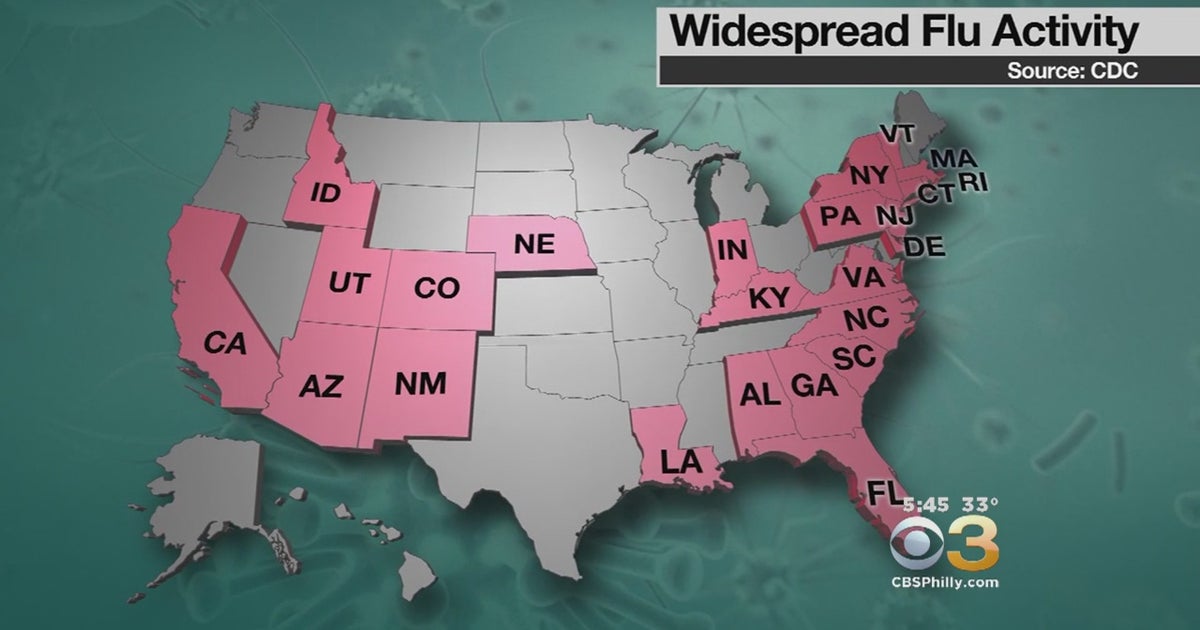 Flu Activity Widespread Across United States, CDC Says - CBS Philadelphia