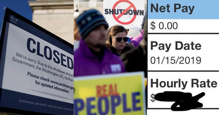 $0 pay stub, closed for business signs, protests and other images of ...