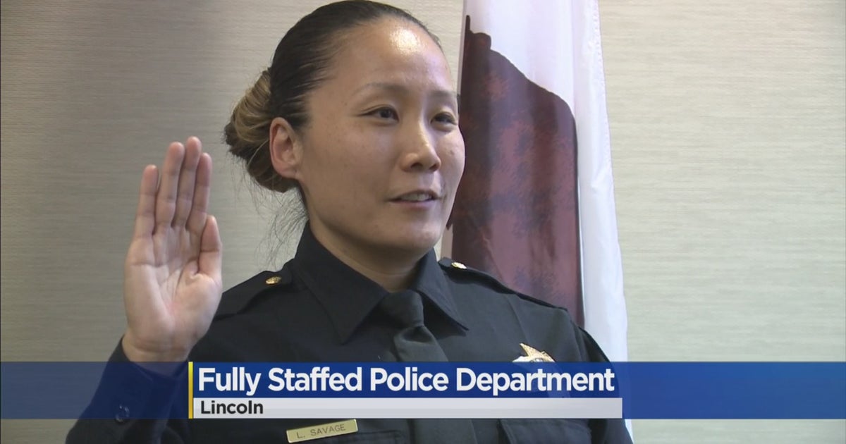 Lincoln Police Department Reaches Milestone - CBS Sacramento