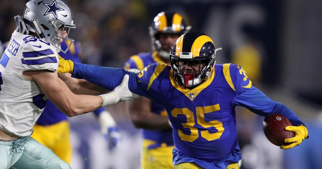 NFL Team Grades Divisional Playoffs: Rams Run Over Cowboys - CBS ...