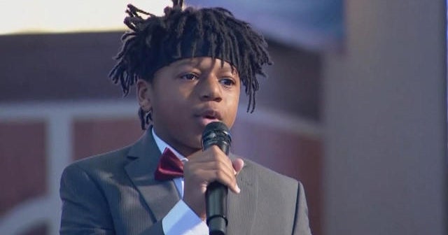 Meet Ray Emmanuel, the 14-year-old who rapped at Martin Luther King Jr ...