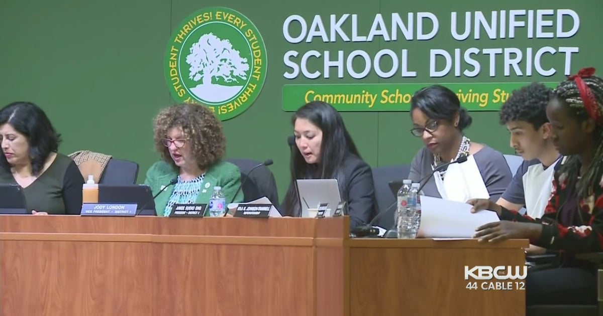 Oakland Unified School District Faces Up To $30M In Budget Cuts - CBS ...