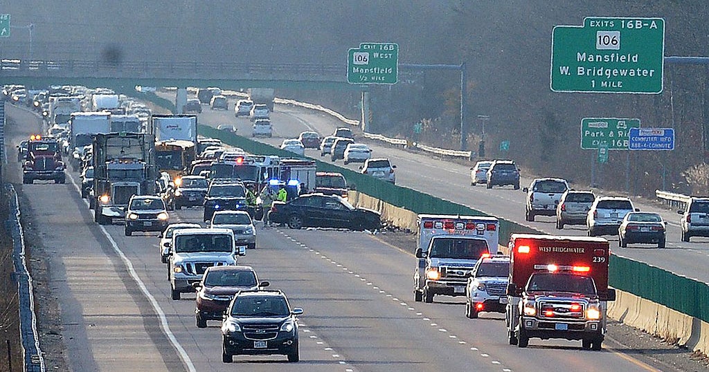 Woman Killed In West Bridgewater Rollover Crash Cbs Boston