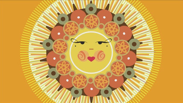 Here comes the sun! "Sunday Morning" sun art