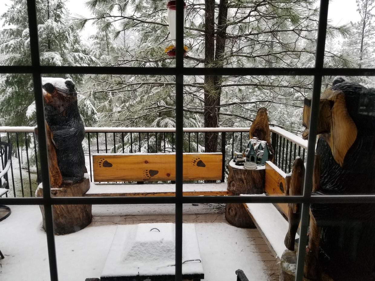 Your Photos: Low Snow Hits The Region
