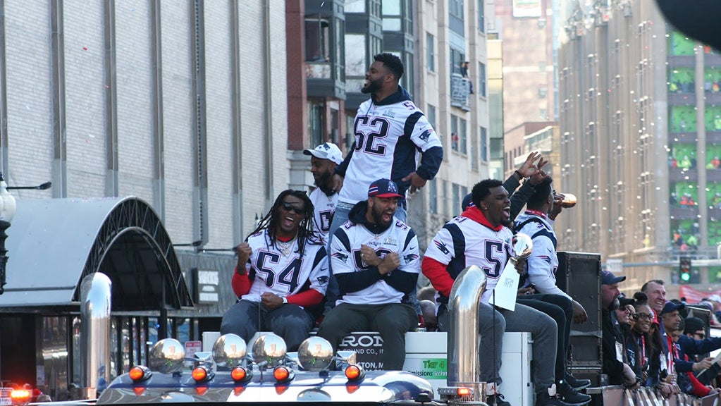 PHOTOS: Patriots Duck Boat Parade 2019