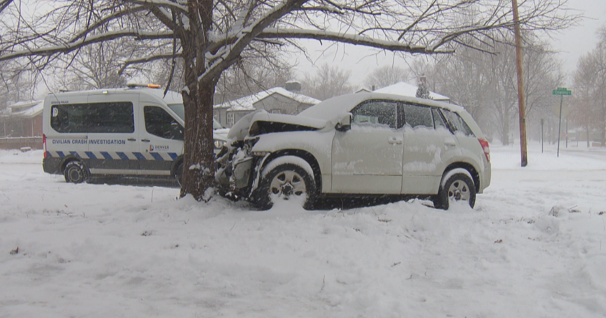 Man Killed After SUV Hits Tree During Snowy Conditions - CBS Colorado