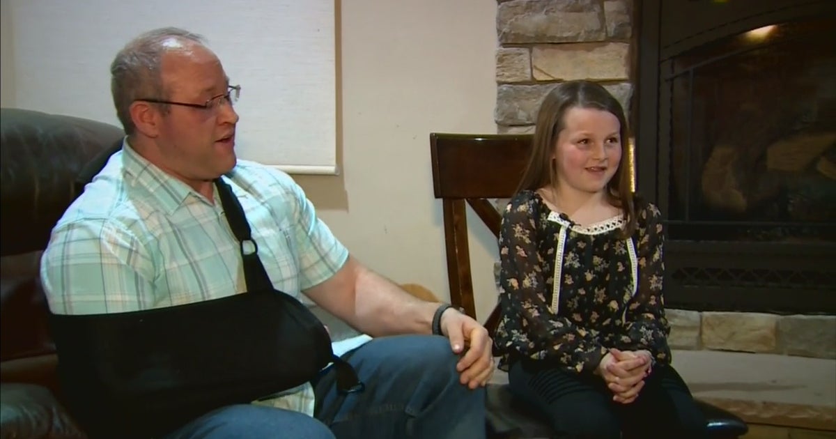 8-Year-Old Awarded For Saving Father's Life During Shooting Spree - CBS ...