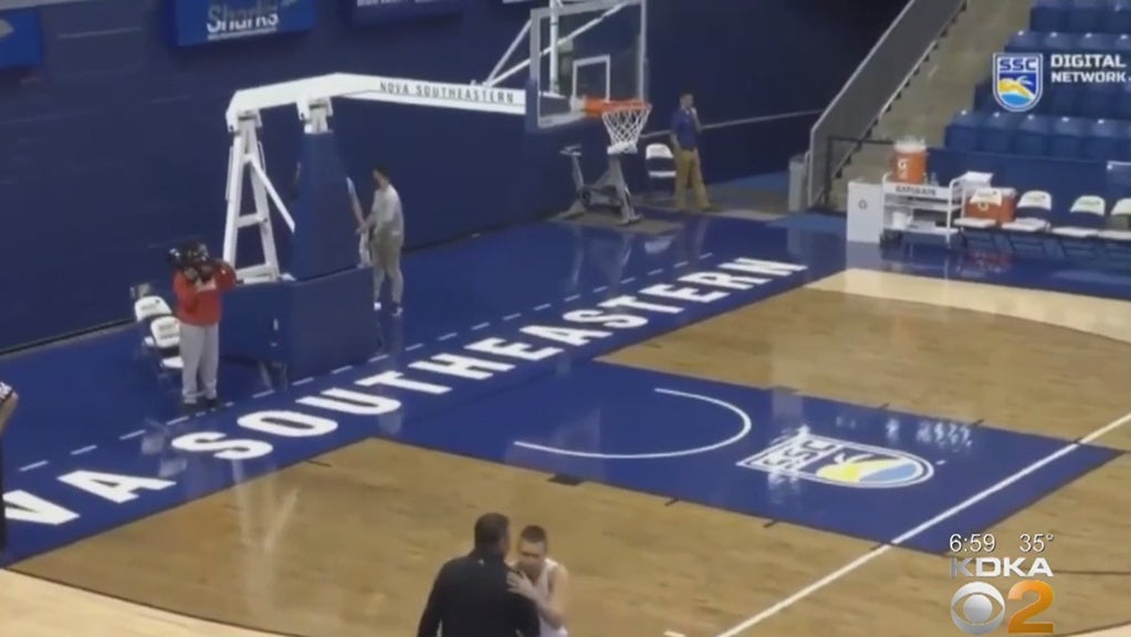 Football Hall-Of-Famer Dan Marino Surprises North Hills' Hoops Star On ...