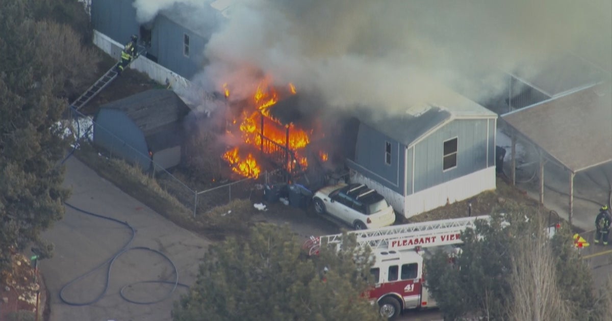Dog, Cat Killed In Mobile Home Fire In Golden - CBS Colorado