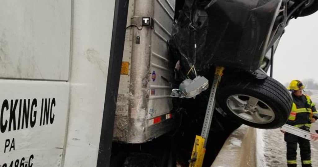 Driver Miraculously Survives Horrific Freeway Crash - CBS San Francisco