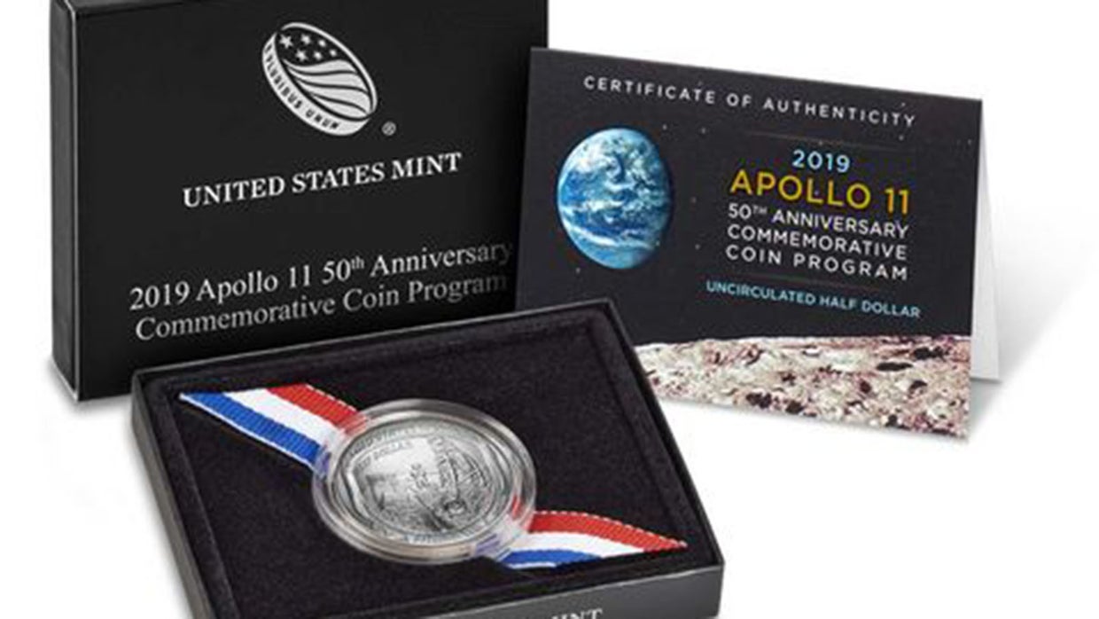 Coin Commemorates 50th Anniversary Of Moon Landing - CBS Colorado