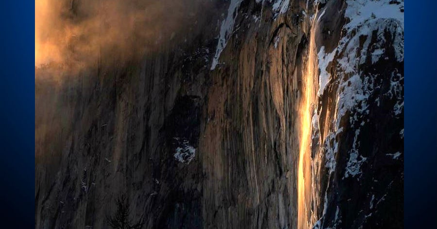 Crowds Flock To Yosemite To See Famed Firefall - CBS San Francisco