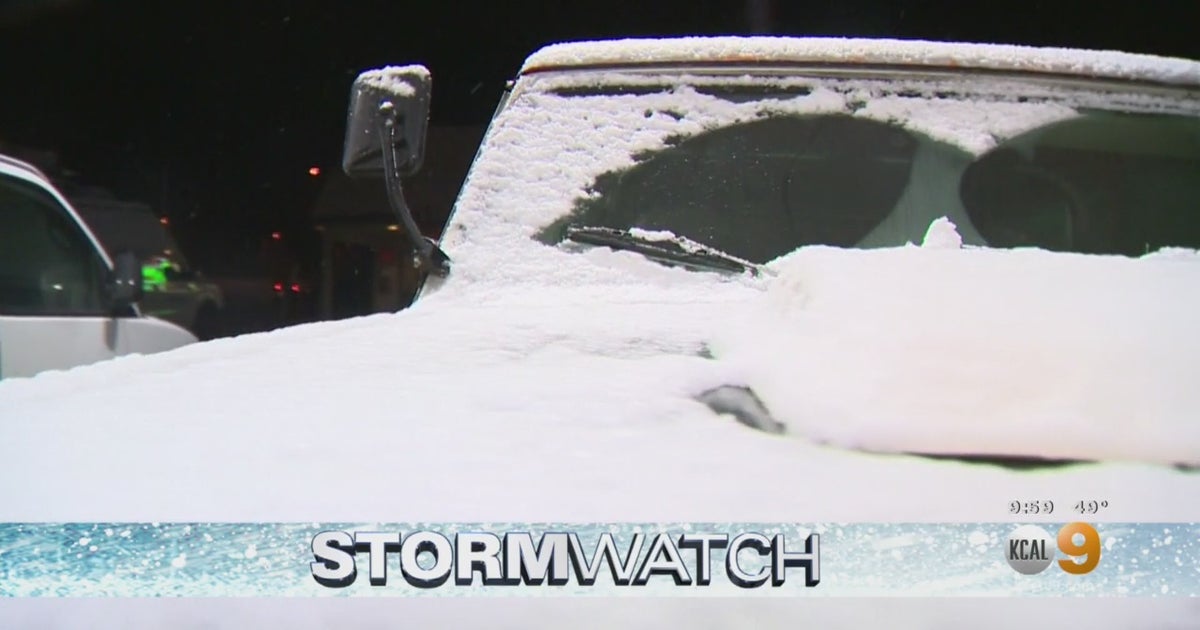 Cold Snap Breaks Temperature Records As Snow, Rain Move Into Southland ...
