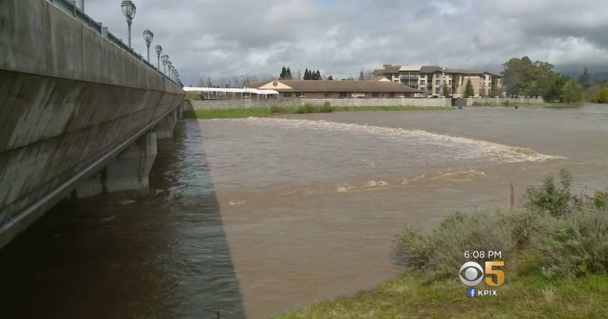 Downtown Napa Remains Flood-Free After Redone Flood Plan - CBS San ...