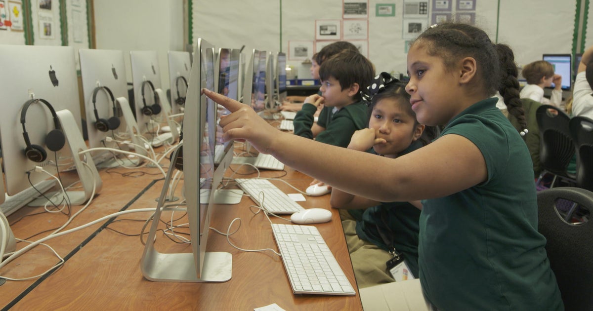 Girls in tech: Confronting the "middle school cliff" - 60 Minutes - CBS ...