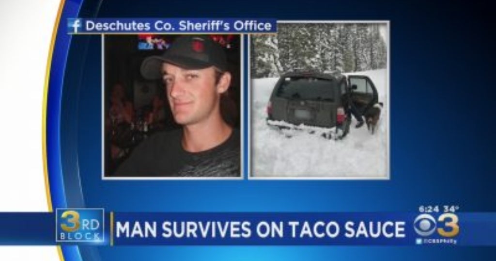 Man Stranded In Snow For 5 Days Survives By Eating Taco Bell Fire Sauce ...