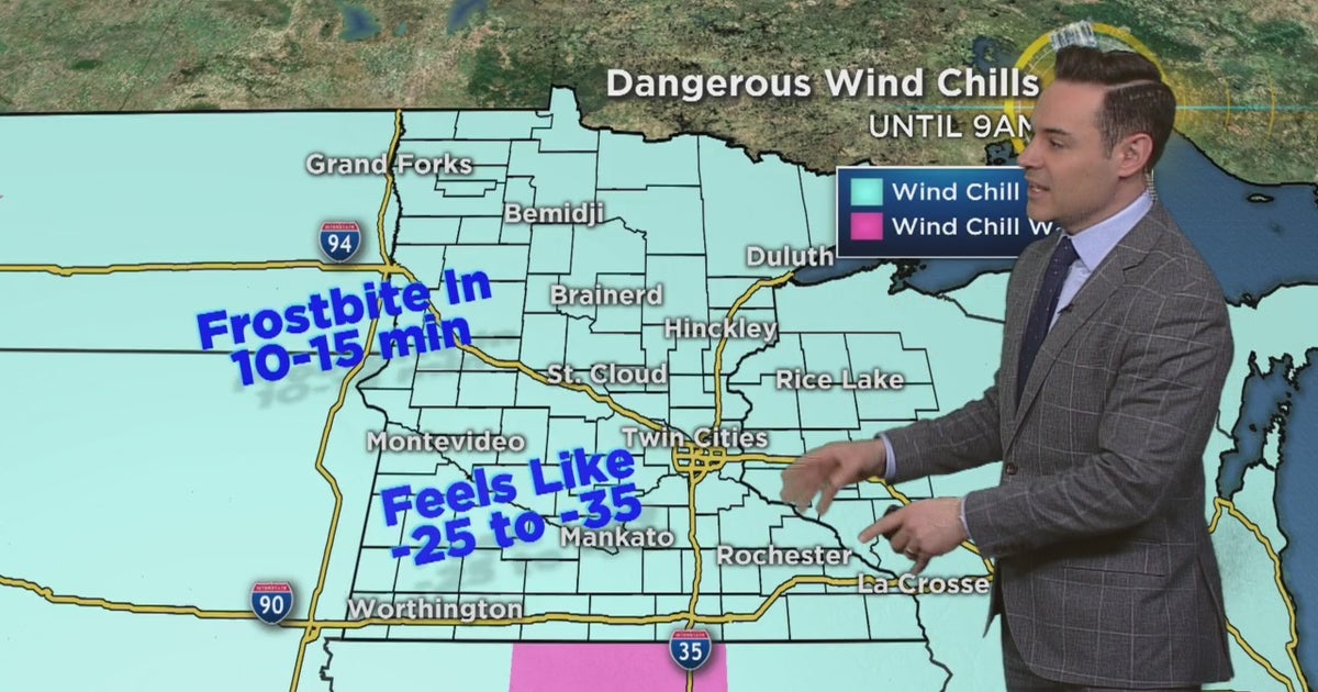 Minnesota Weather: Wind Chill Advisory For Monday Morning, Warm-Up Expected Later This Week ...