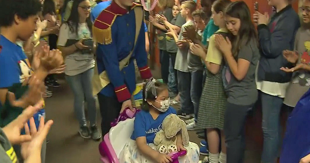 Cancer Warrior Turned Magical Princess For A Day, 6-Year-Old Lives ...