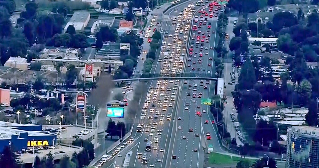 Construction Begins On Highway 101 Express Lanes In South Bay - CBS San ...