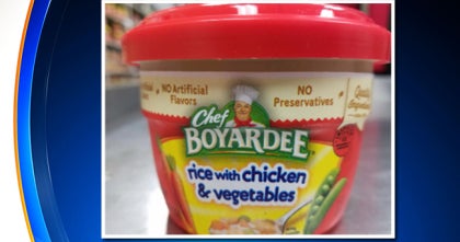 Recall Issued For Microwavable Chef Boyardee Chicken And Rice - CBS Miami